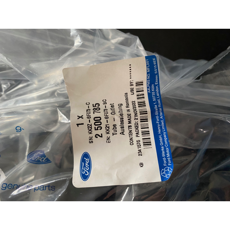 Original Ford Transit / Custom 2.0 EcoBlue E6 Auslassrohr Schlauch 25